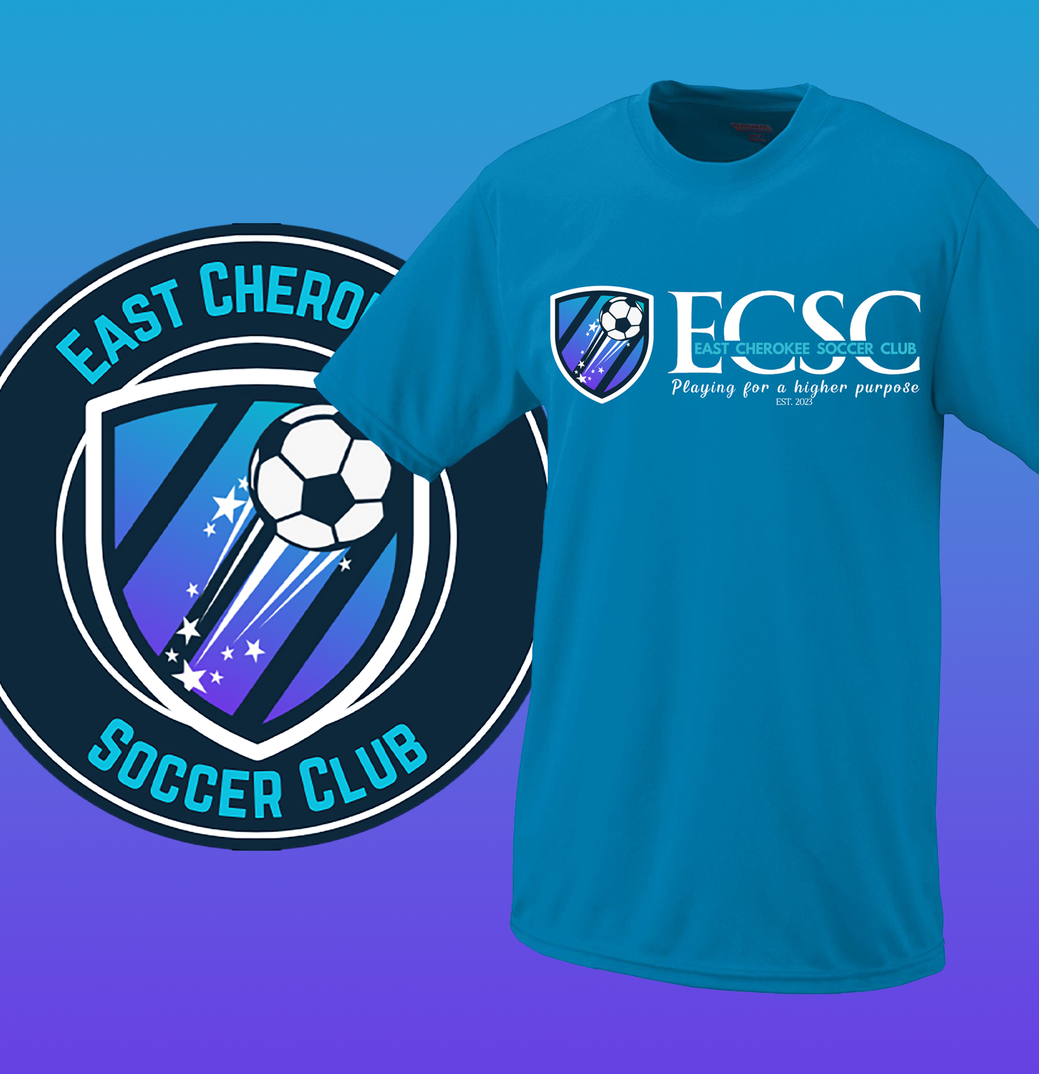 ECSC T SHIRT – Rockstar Custom Printing